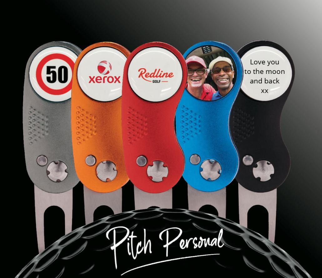 Personalisierte Pitchgabel ab 1 Stück • erschwingliches Golfgeschenk